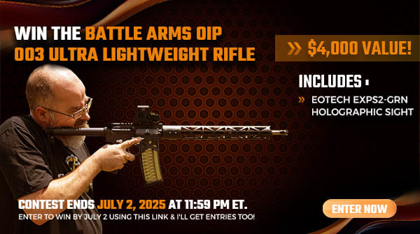 Contest - Win The Battle Arms OIP 003 Ultra Lightweight Rifle
