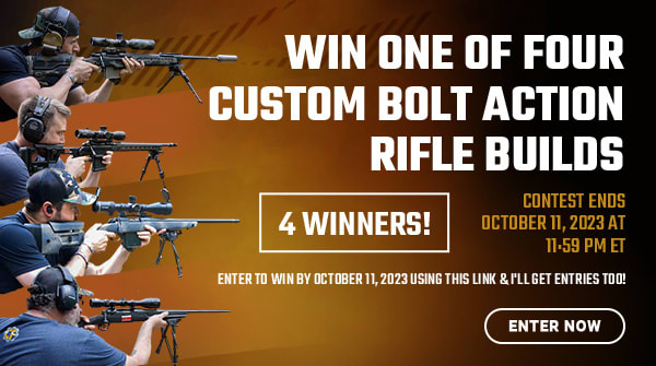 Contest - Win One Of Four Custom Bolt Action Rifle Builds