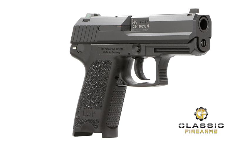 HK 704037LEA5 USP40C V7 LEM 40 S&W 3.58" 12+1 NMS Black Poly Grip/Frame