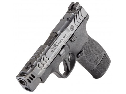 S&W PFC Shield Plus Carry Comp 9mm 4" BBL 10rd Semi-Auto Pistol - OR