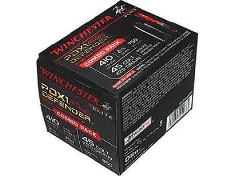 Winchester Ammo S41045PD Elite PDX1 Defender 410/45 Colt (LC) 2.5"