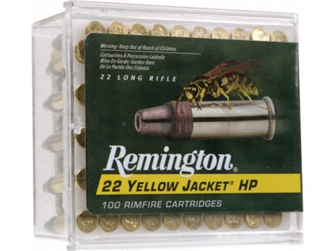 Remington 1700 Yellow Jacket 22 LR Truncated Cone Hollow Point 33 GR