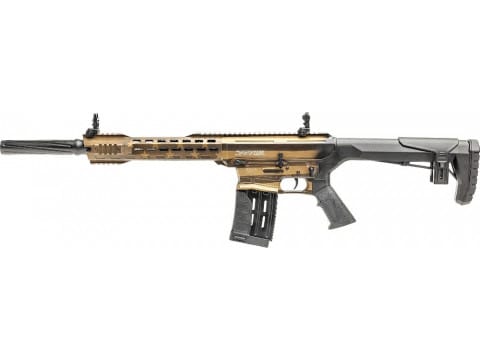 GForce Arms GF25 12 Gauge 18.5" BBL AR-12 Shotgun - Burn Bronze US Flag