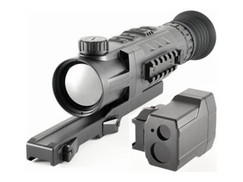 iRay USA IRAYRH50LRF Rico MK1 w/ILR 1000 Combo Thermal Scope Black