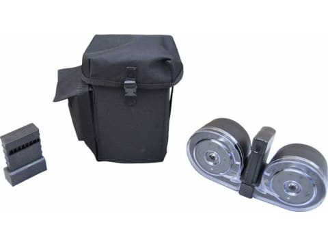 Gen II AR-15 / M16 100 Round Dual Drum Magazine .223/5.56 w/ Reinforced