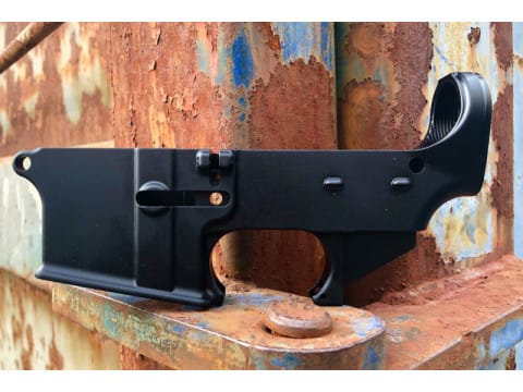 Anderson AR-15 80% Lower Receiver - Black Anodized - No FFL Required