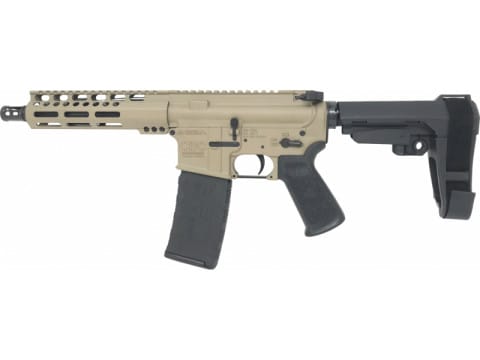 CBC Industries PS2 C556 Forged FDE AR Pistol .223/5.56 w/ SB Tactical