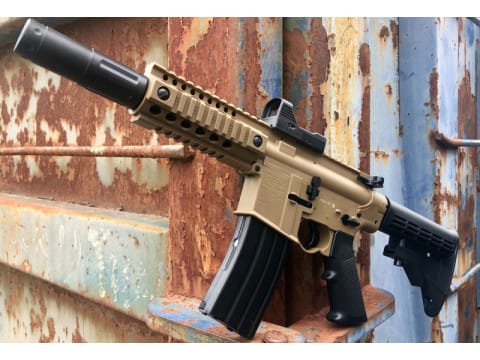 Crosman Bushmaster MPW Full Auto, CO2 Powered .177 Caliber, Flat Dark