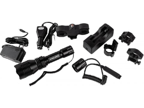 Cyclops Varmint Light Gun Mounted Green LED Light 250 Lumen Rechargeable