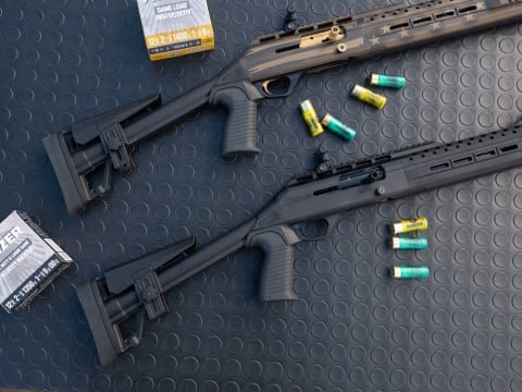 Panzer Arms EG-240 Mod2, Semi-Auto Tactical Shotgun,18.5", 12 Ga, 3", 7 ...