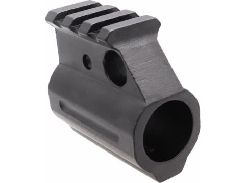 AR-15 Picatinny-Style Single Rail Gas Block .750 Dia. w/ Top Rail