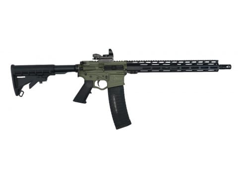 ATI Omni Hybrid 16" 556 60rd Rifle PKG w/ Reflex Sight, Battlefield Green