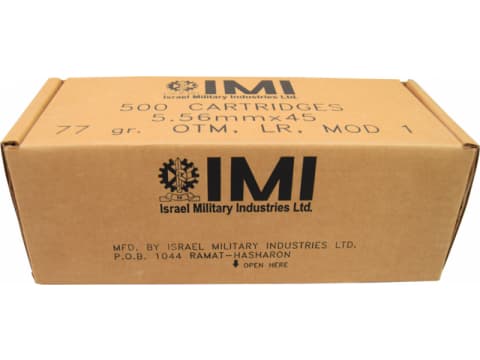 IMI 5.56x45 77 GR OTM Razor Core Ammo IMIRZCC - 20rd Box