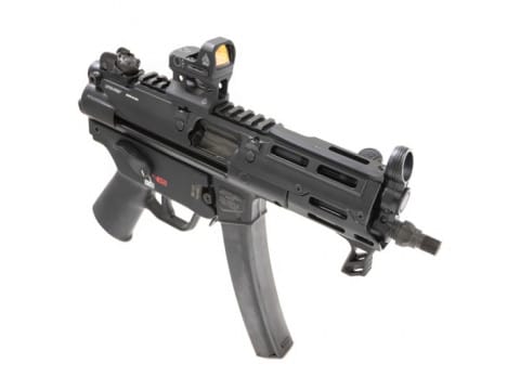 UTG Pro Monolithic M-LOK handguard, for MP5K Pistols - MTU055SSMK