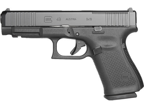 Glock 49 MOS Gen 5, Semi-Automatic Pistol, 9mm, Front Serrations ...