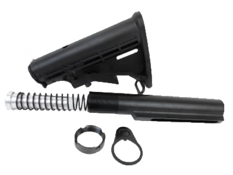 Commercial AR-15 Adjustable Stock w/ Collapsible Buffer Tube Kit 6