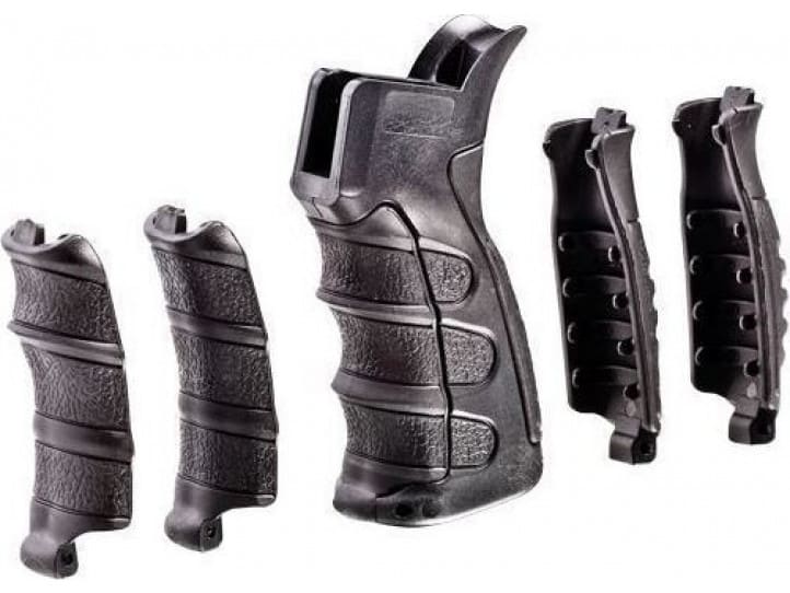CAA AR15/M16 Pistol Grip w/Interchangeable Rubber Finger Grooves