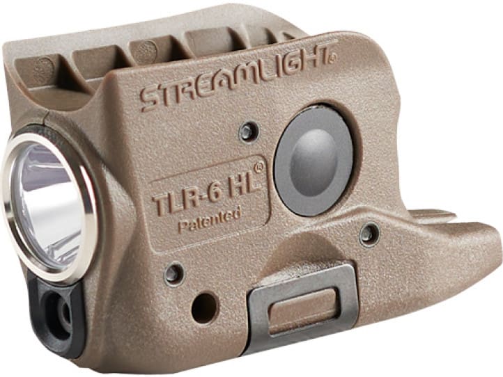 Streamlight 69351 TLR-6 HL G Flat Dark Earth Glock 42/43/43x/48 Green