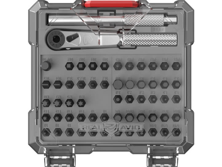 Real Avid X3 Driver 57-Piece Gunsmithing Bit Set with 3-in-1 Driver