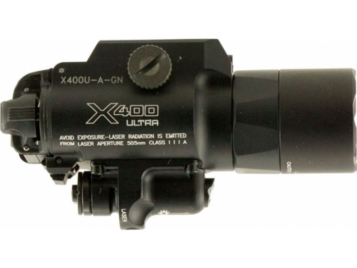 Surefire X400UAGN X400 Ultra WeaponLight w/ Green Laser 500 Lumens