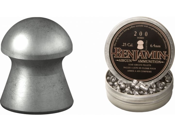 Benjamin BD225 Domed .25 Lead Pellet 200
