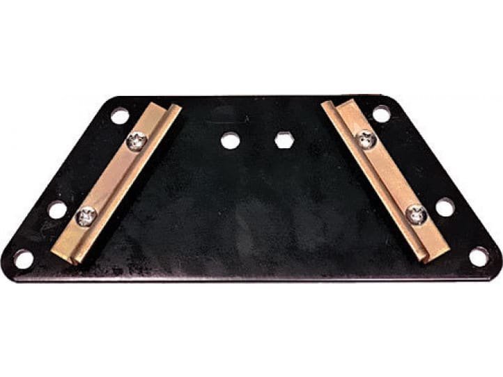 Lee 90251 Bench Plate Compatable w/Lee Presses Steel Black Powder Coat