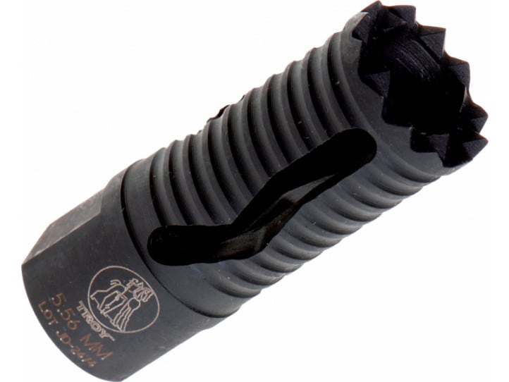 Troy Ind MED05BT00 Medieval Muzzle Suppressor AR-15/M16/M4 2.25"