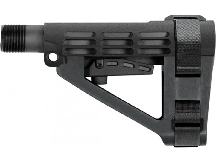 Sbtact SBA4 Black SBA4 Black w/6 POS Carbine EXT