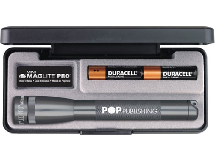 Maglite SP2P097 Mini Mag 2-Cell AA LED PRO Flashlight w/ Holster