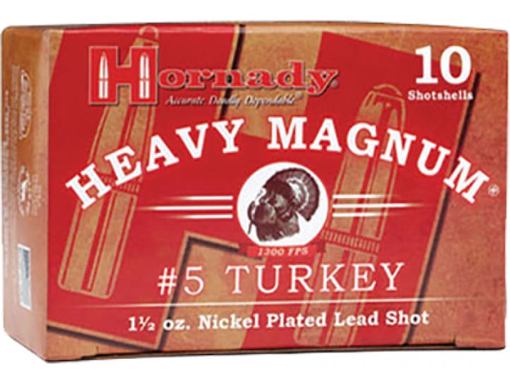 Hornady 86244 Heavy Magnum Turkey Loads 12GA 3" 1-1/2oz #6 Shot - 10sh