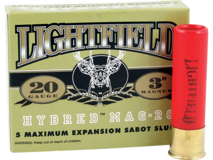Lightfield LF3M20 Hybred Expansion 20GA 3" 7/8oz Sabot Slug Shot
