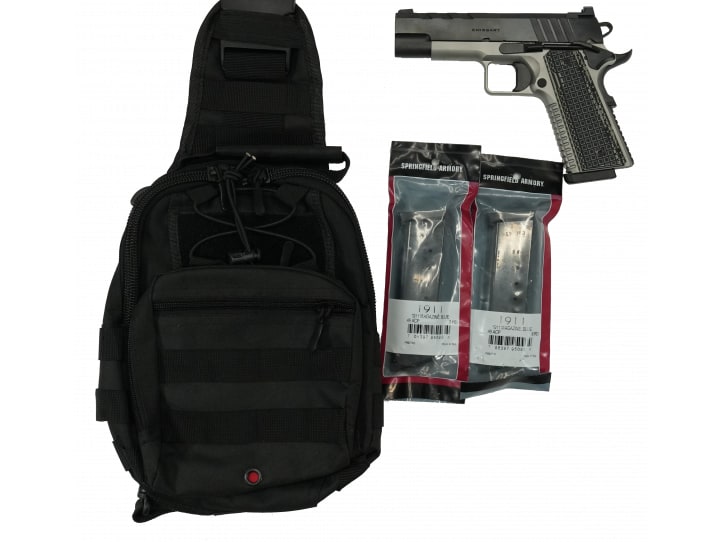 Springfield 1911 Emissary PX9218L .45 ACP 4.25" Stainless Steel Finish ...