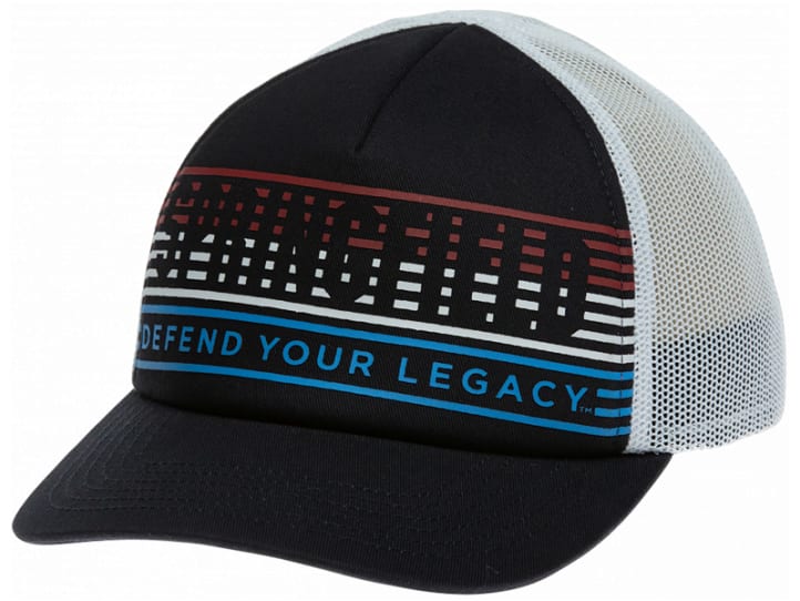 Springfield Armory GEP2380 Retro 80's/90's Trucker Hat Navy/White
