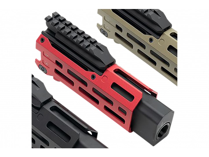 Strike Industries Cevo Hg 6 Red Strike 6 M Lok Red Aluminum With Faux