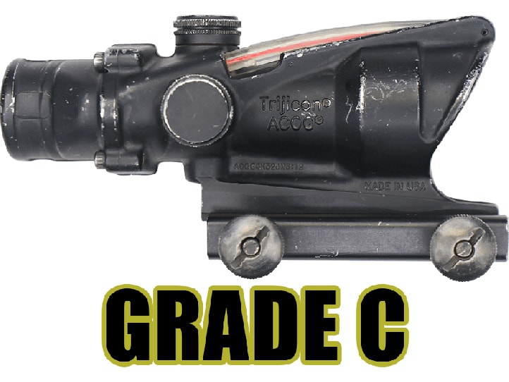 Trijicon ACOG RCO 4X32 Red Tritium Chevron Reticle Rifle Scope