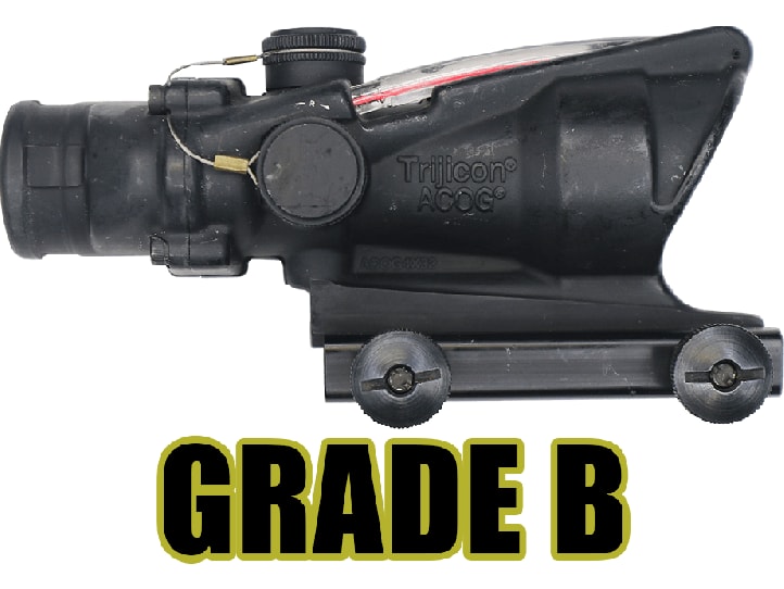 Trijicon ACOG RCO 4X32 Red Tritium Chevron Reticle Rifle Scope