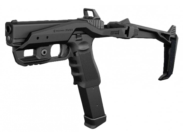Recover Tactical 20/20 Black Stabilizer Brace W/ Strap and Low/High ...