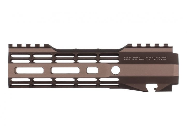 Aero Precision 7.3" AR15 ATLAS S-ONE M-LOK Handguard - Kodiak Brown