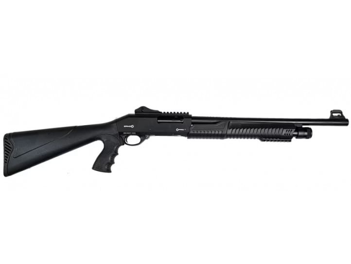 Ermox XPro-T 12 Gauge 18.5" Barrel 5rd Pump Action Shotgun, Ghost Sights