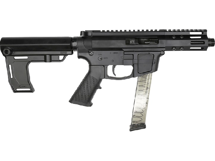 Foxtrot Mike FM-9 Semi-Automatic AR-15 Pistol 9mm 5" Threaded Barrel ...