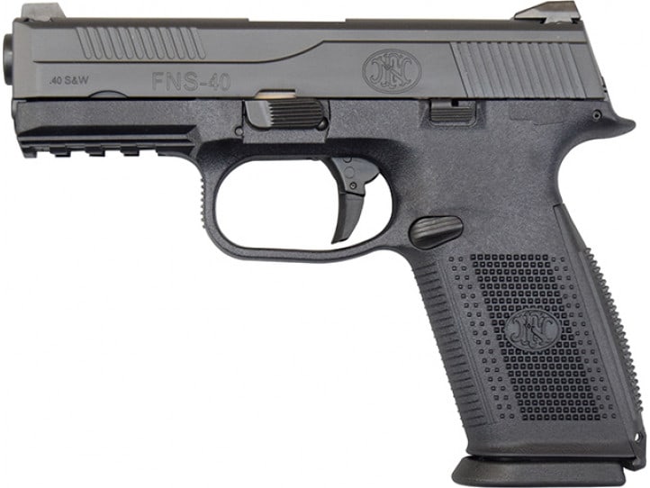 FN FNS-40 40 S&W Black Fixed Sights (3) 14rd - 66922LE