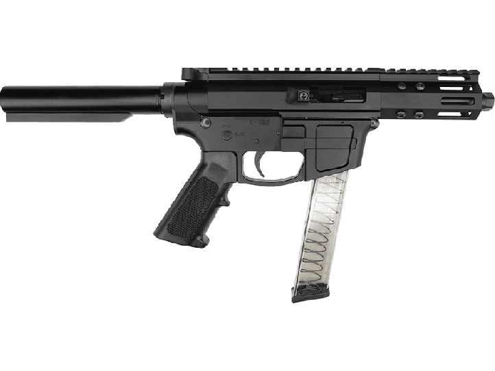 Foxtrot Mike FM-9 Semi-Automatic AR-15 Pistol 9mm 5" Threaded Barrel ...