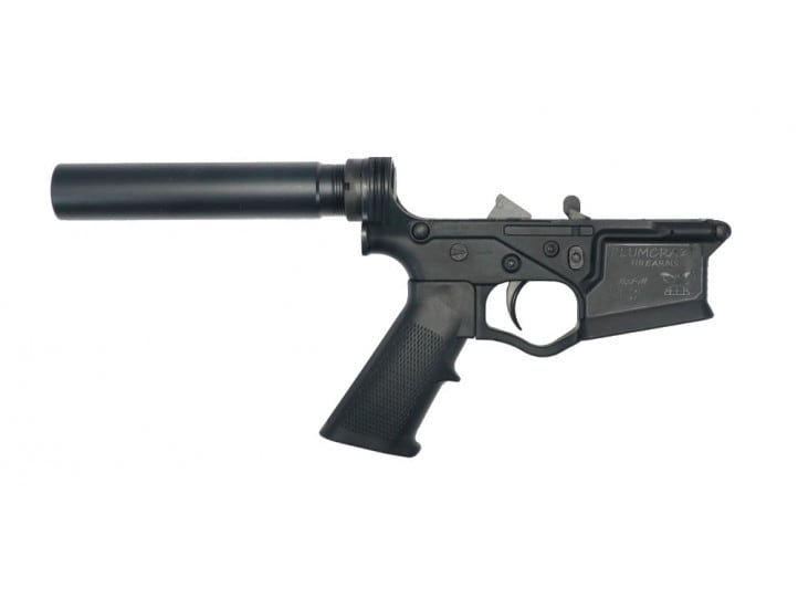 Plum Crazy MOD-M AR-15 Complete Pistol Lower Receiver - Black