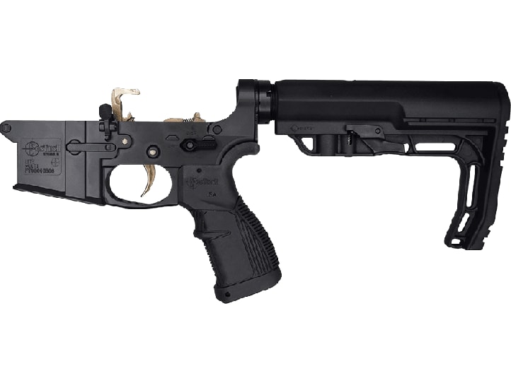 Fostech LITE Complete AR-15 Rifle Lower W / MFT Minimalist Stock and AR ...