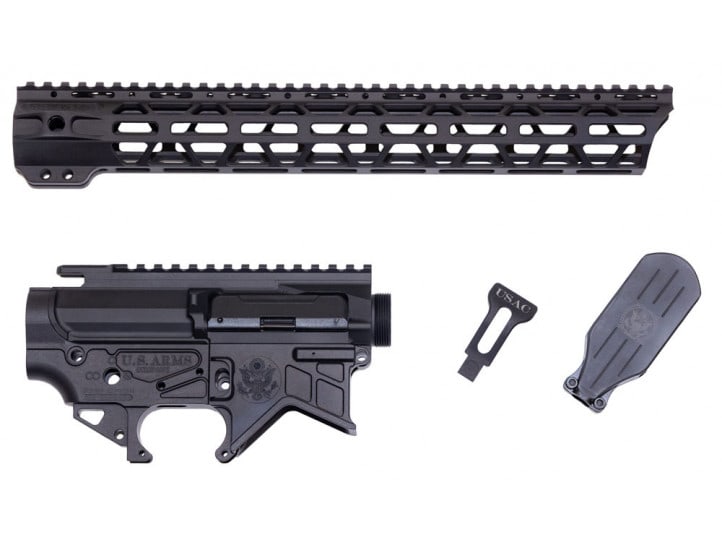 U.S. Arms M4 Builder Set, 15", Cam-Lock System, M-905 Talon Muzzle Brake