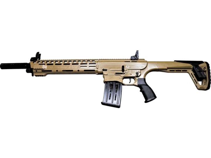 AR-12 Semi Auto, AR-15 Style 12GA Shotgun by Panzer Arms of Turkey, 3 ...