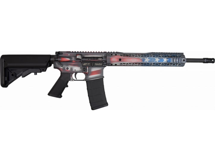 Black Rain Ordnance SPEC15 5.56NATO 16" American Flag Rifle - BRO ...