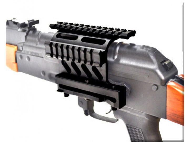 AK-47 Double Picatinny Side Rail Mount - MSAK by NcStar