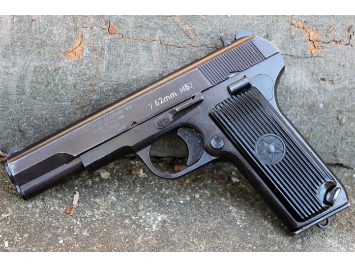 Yugoslavian M57 TT Tokarev Pistol - 7.62x25 Caliber - Surplus Good ...