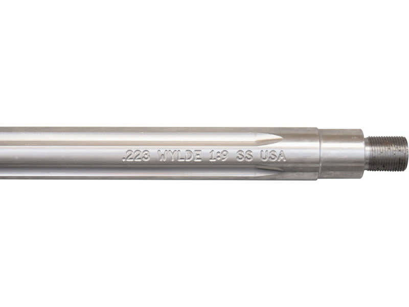 AR-15 18" Heavy Barrel, .223 WYLDE, 1:9, Straight Fluted, Stainless ...
